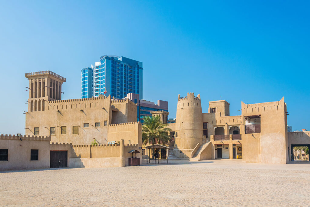 The emirate Ajman in the United Arab Emirates